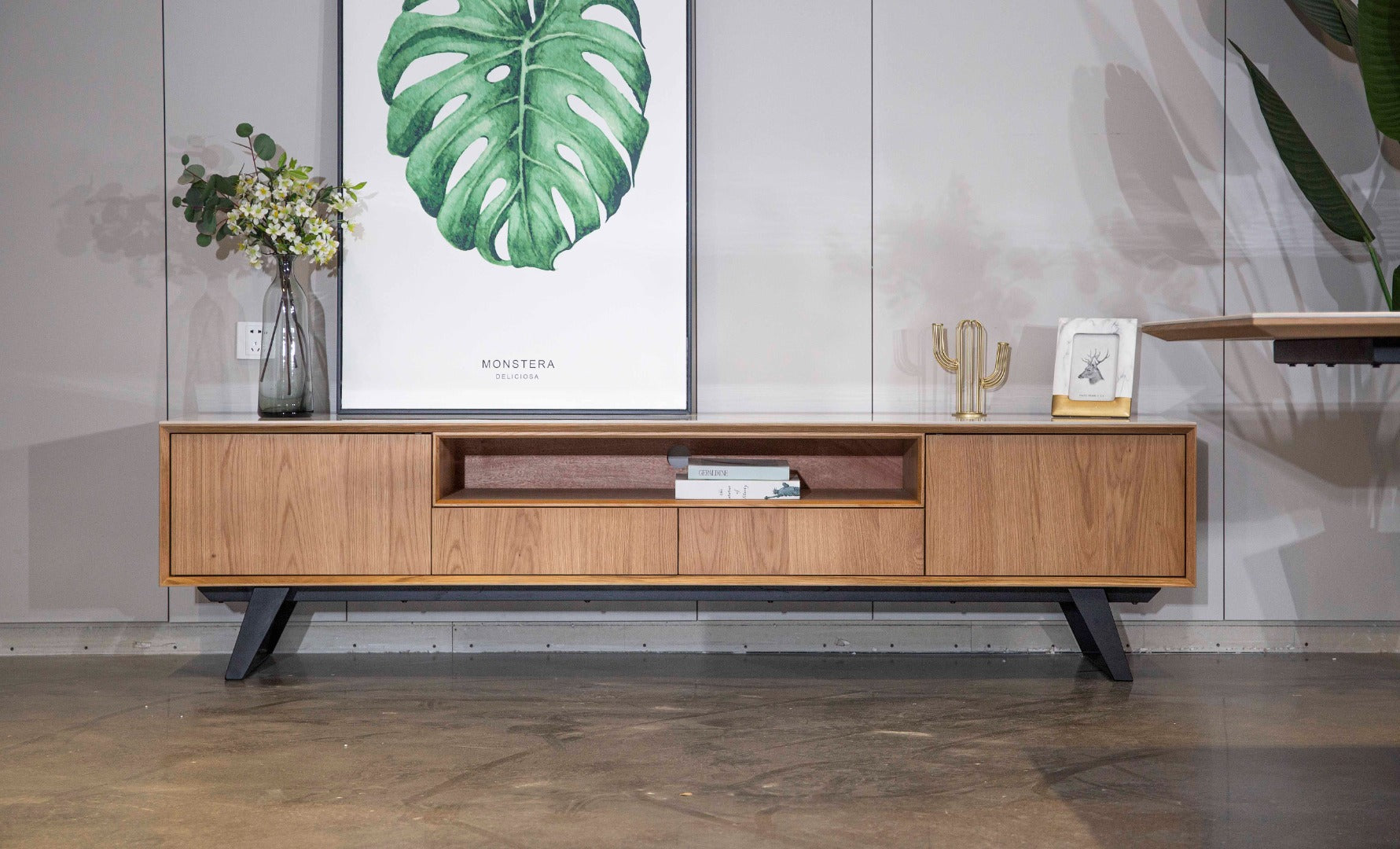 Sapphire Natural Tv Unit – Suave Furniture